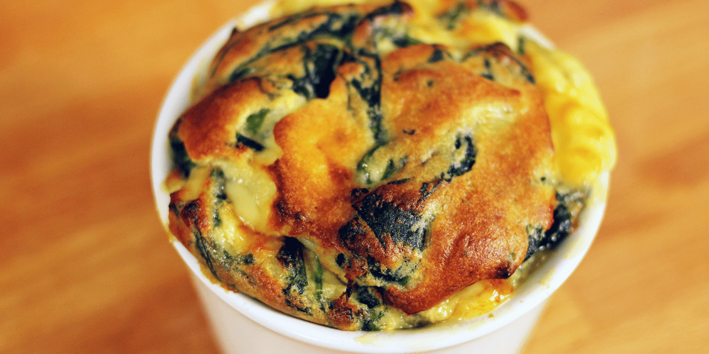 Spenótos szuflé edami sajttal - MediaMarkt Magazin