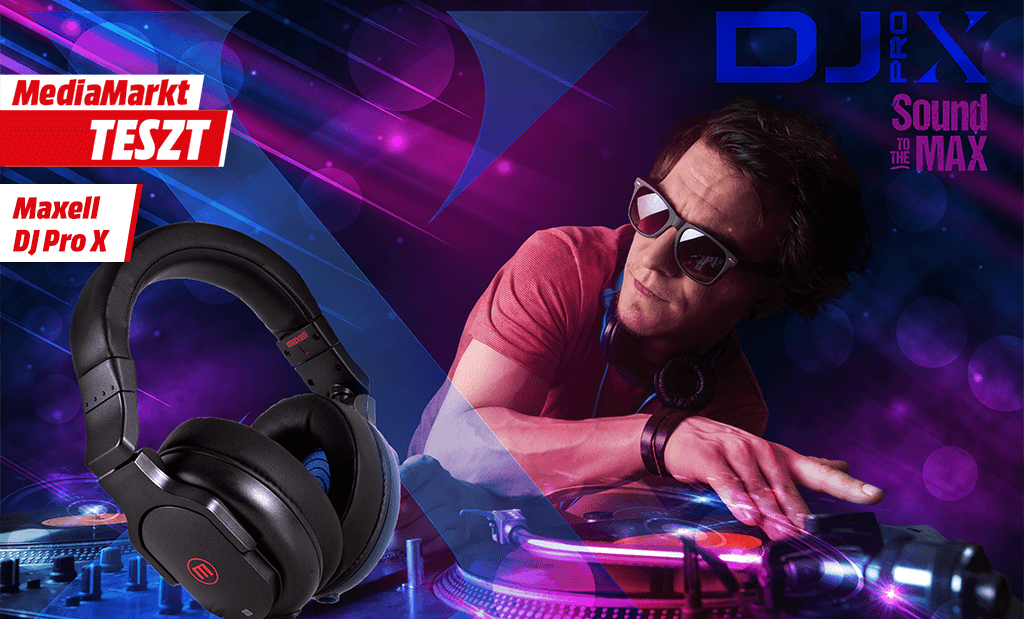 Erős közepes, és ezzel nincs baj: Maxell DJ Pro X fejhallgató teszt ...